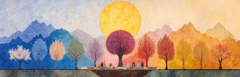 An Image that Celebrates the Arrival of Spring and the Persian New Year ...