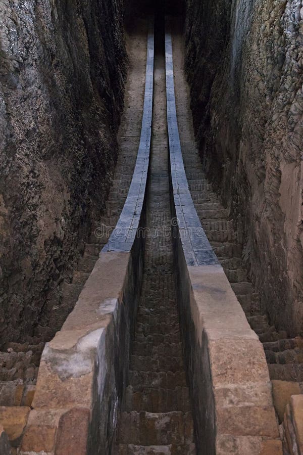 Ulugbek`s Observatory in Samarkand Stock Image - Image of angle ...