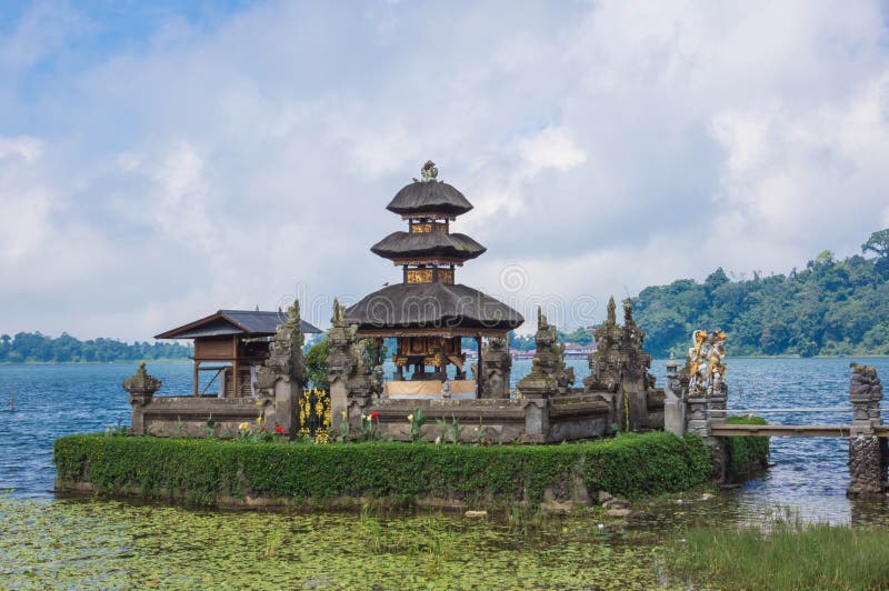 Ulun Danu Temple stock image. Image of carving, danu - 45078759