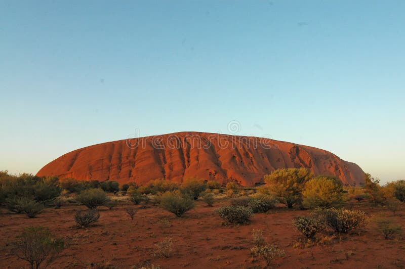 Uluru Southern Face editorial stock photo. Image of light - 58850628
