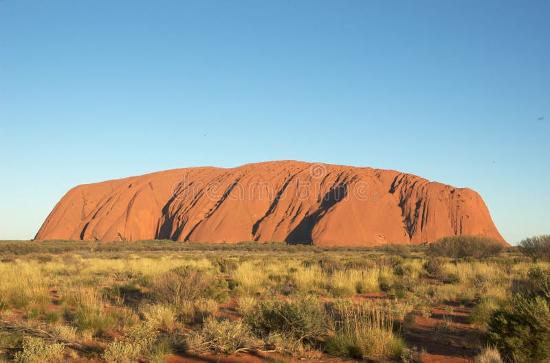 Changing Colors of Uluru editorial stock photo. Image of holiday - 7154968