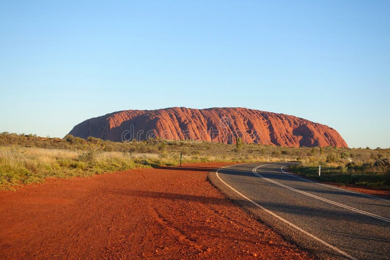 Uluru, Ayers Rock, Red Centre NT Australia Editorial Stock Photo ...