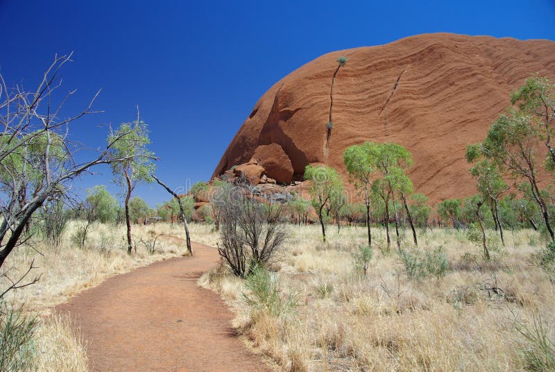 Uluru Base Walk editorial photo. Image of hike, arkose - 6695246