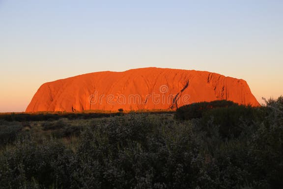 Uluru editorial stock image. Image of australia, sert - 96101074