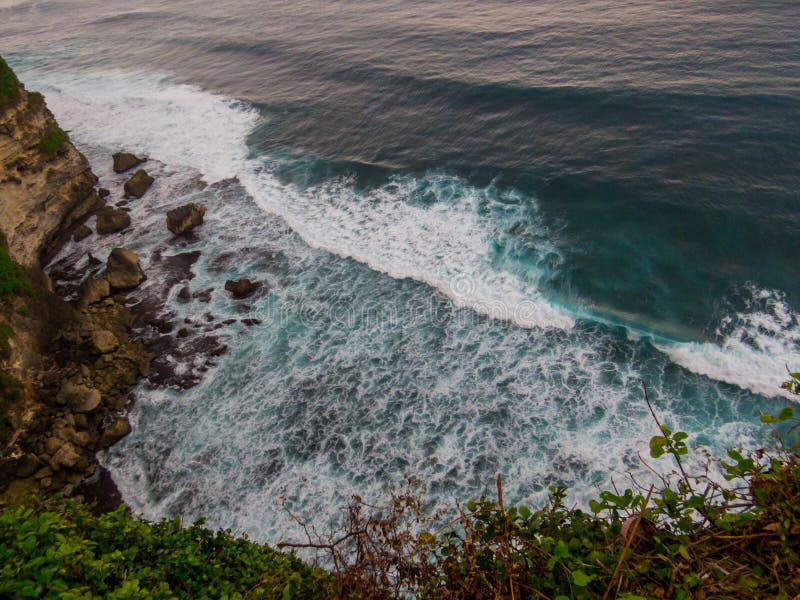 Uluwatu Temple View Point, Bali Stock Image - Image of landscape ...