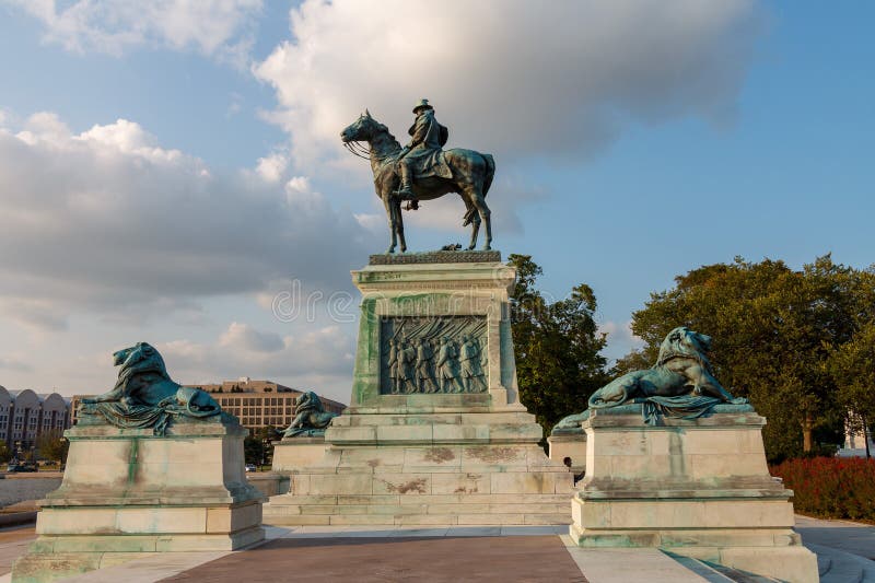 Ulysses S. Grant Memorial Washington DC, USA Editorial Photo - Image of ...