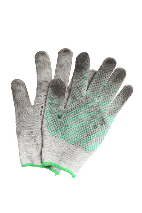 Luva Rasgada Isolado Sobre O Fundo Branco Foto de Stock - Imagem de ...