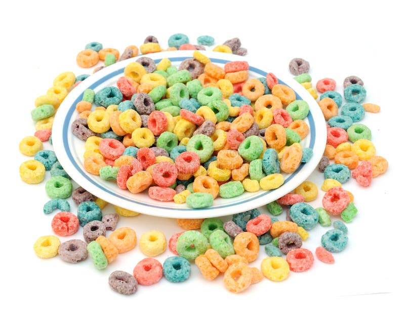 Cereal colorido imagem de stock. Imagem de carboidrato - 27482213