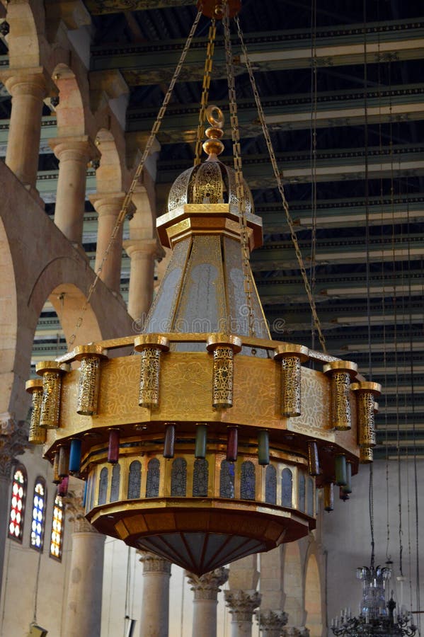 Umayyad Mosque stock photo. Image of architecture, damascus - 94287806