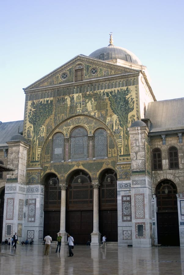 Umayyad Mosque, Damascus, Syria Editorial Stock Image - Image of evil ...