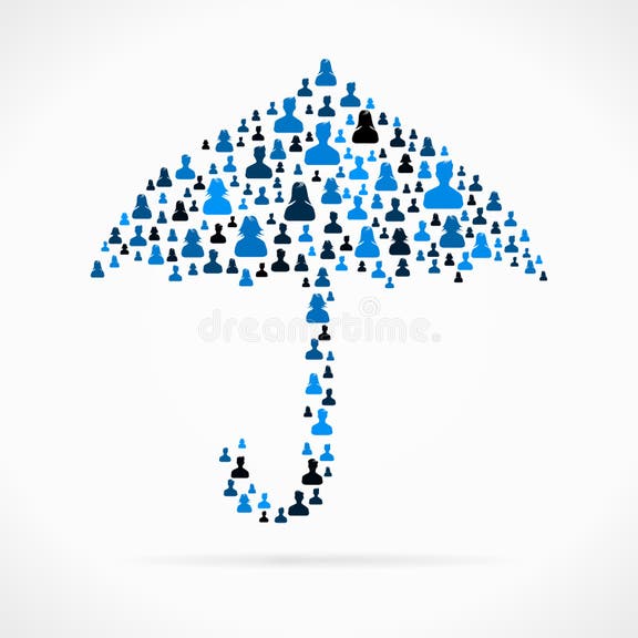 Rain Student Umbrella Stock Illustrations – 436 Rain Student Umbrella ...