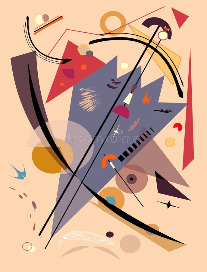 Abstract Composition Rinf-16 Stock Vector - Illustration of geometric ...