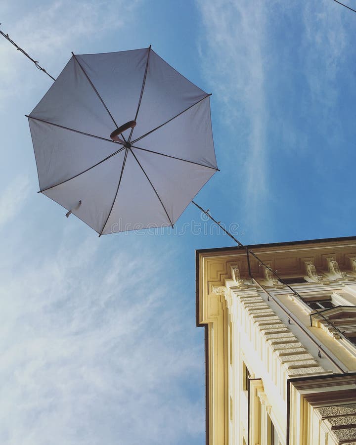 Umbrella stock photo. Image of umbrella, rome, building - 64241466