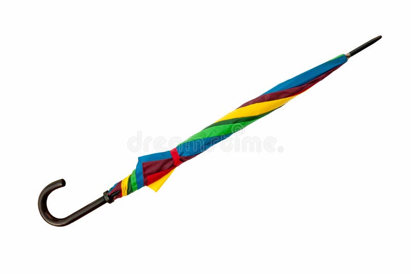 Umbrella - furled stock image. Image of colored, spike - 16028349