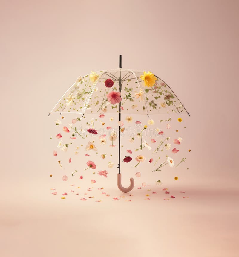 Beautiful Spring Flowers Umbrella Stock Illustrations – 654 Beautiful ...