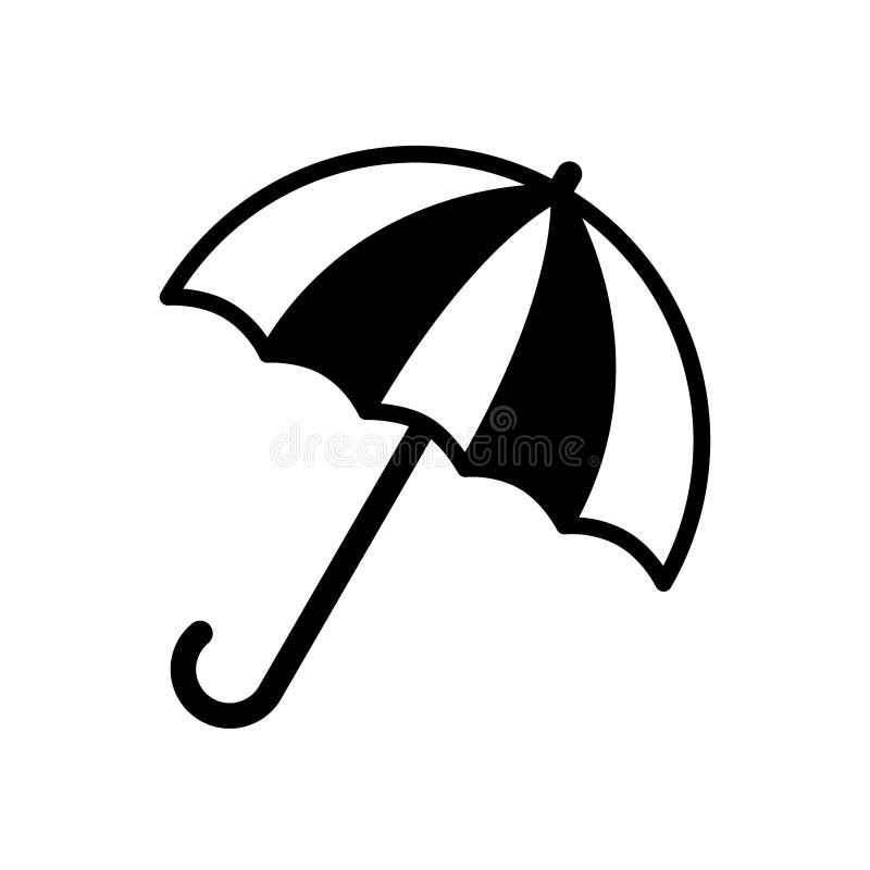Umbrella Vector Icon. Parasol Icon Set. Umbrella Icon in Style Line and ...