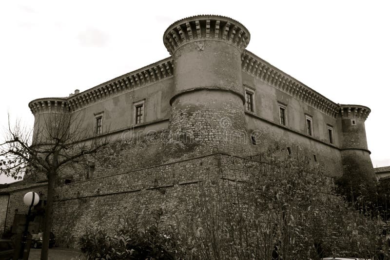 Umbria castle stock image. Image of touristic, skies, windows - 7481185