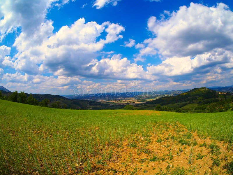 Umbrian garden stock image. Image of travel, ines, garden - 95294871