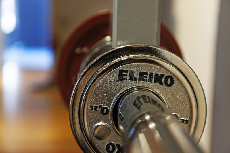 Weights and Bench Press at IKSU Spa in Umea Editorial Photo - Image of ...