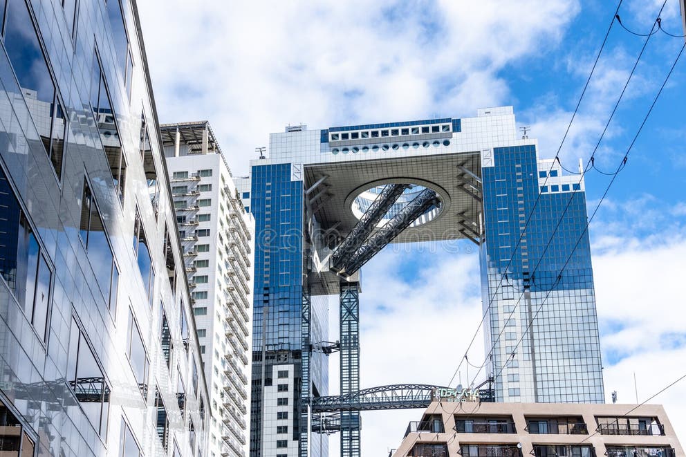 Umeda Sky Building in Osaka, Japan Editorial Stock Photo - Image of ...