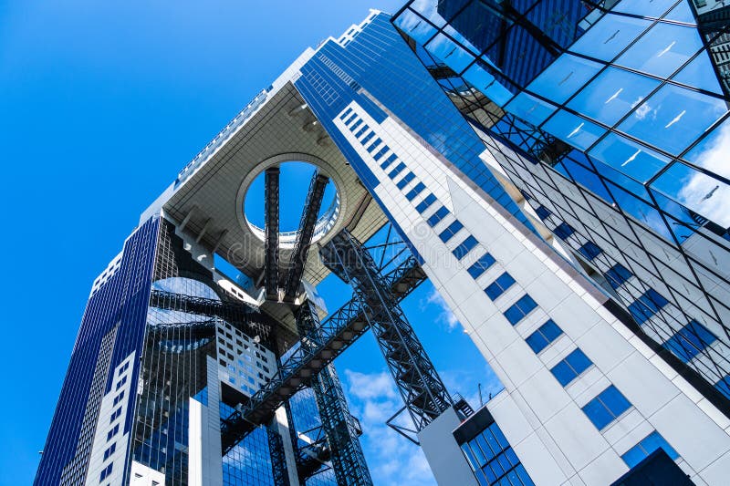 Umeda Sky Building in Osaka, Japan Editorial Stock Photo - Image of ...