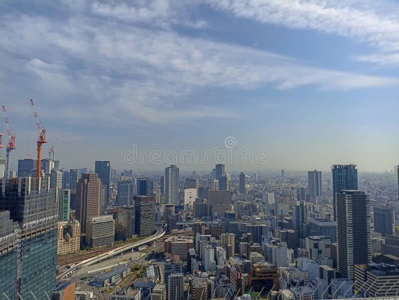 Umeda Sky Building, Osaka stock photo. Image of scenic - 300525384
