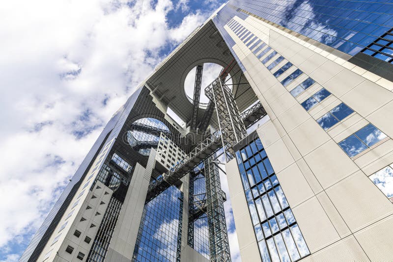 Umeda Sky Building in Osaka Editorial Stock Image - Image of skyscraper ...