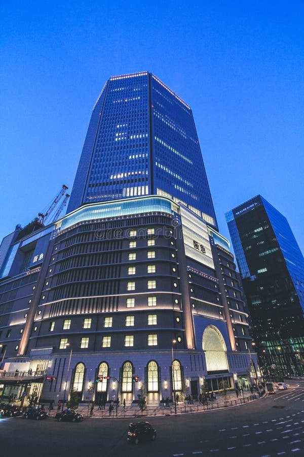 The Umeda Station And Osaka Station Osaka Japan 8 April 2012 Editorial