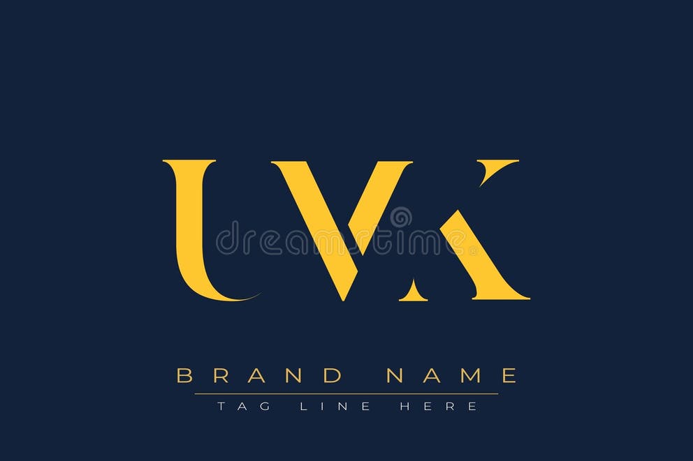 UMK Abstract Letter Logo Design Stock Vector - Illustration of ...