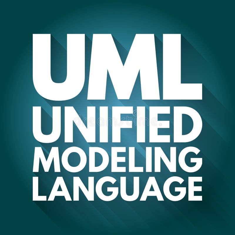 UML - Unified Modeling Language Acronym Stock Illustration ...
