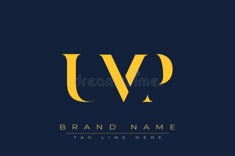 UMP Abstract Letter Logo Design Stock Vector - Illustration of ...