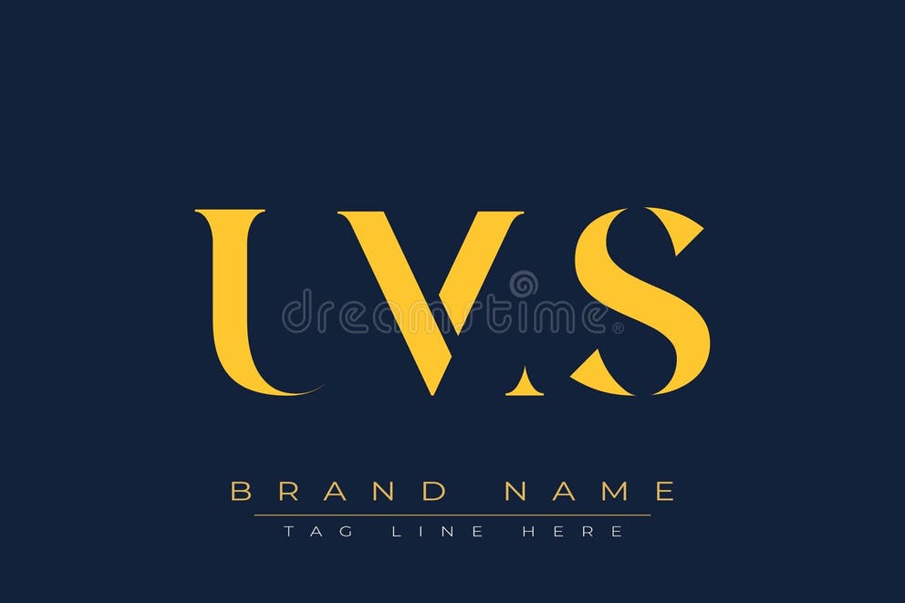 UMS Abstract Letter Logo Design Stock Vector - Illustration of gold ...