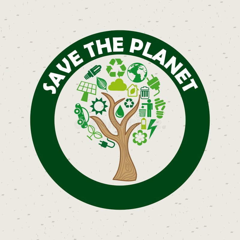 Umwelt-Design vektor abbildung. Illustration von umwelt - 42634206