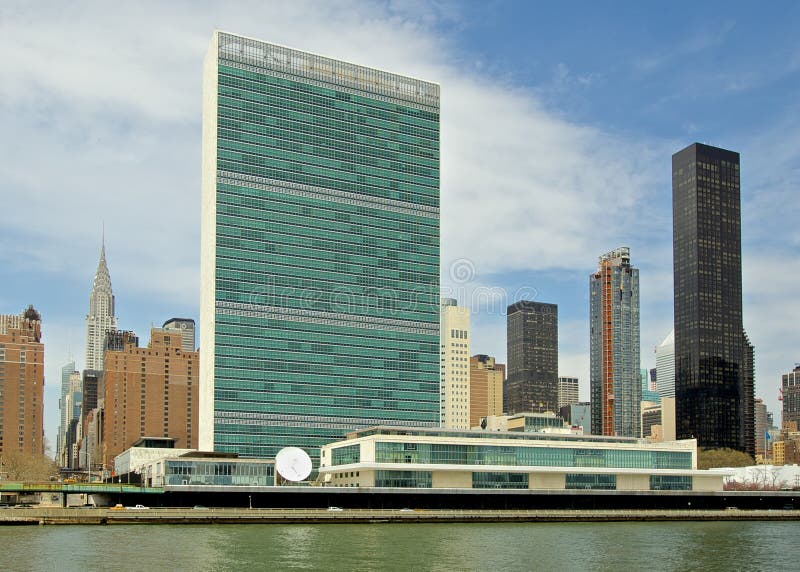 UN building stock photo. Image of manhattan, offices - 40770558