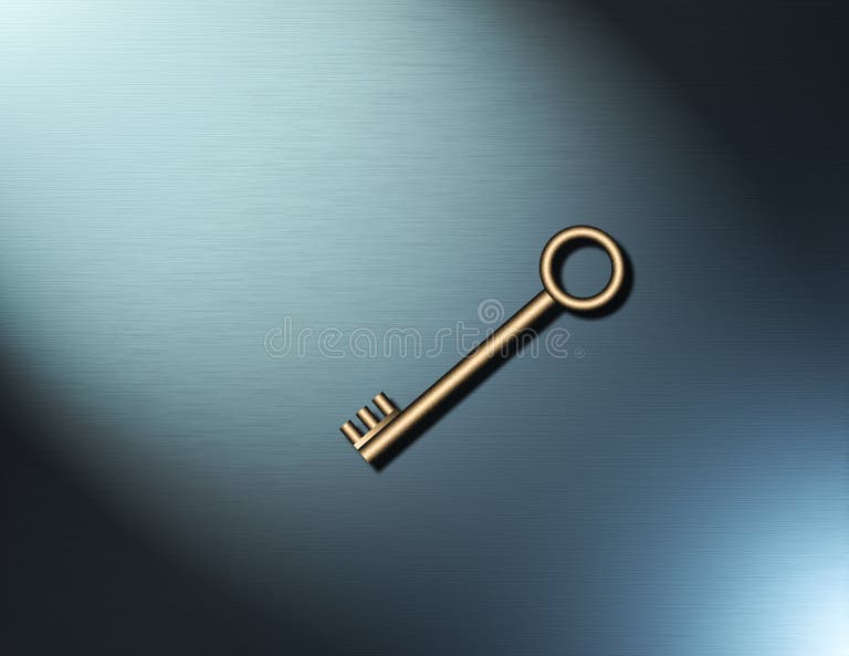 Un clave simple stock de ilustración. Ilustración de abra - 792945