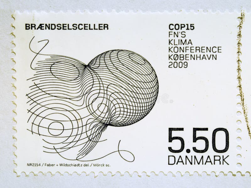 UN Climate Change Conference 2009 Stamp Editorial Photography - Image ...