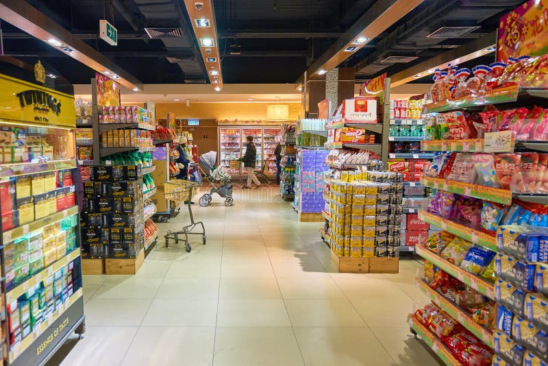 Un colmado foto editorial. Imagen de color, marzo, corea - 105101316