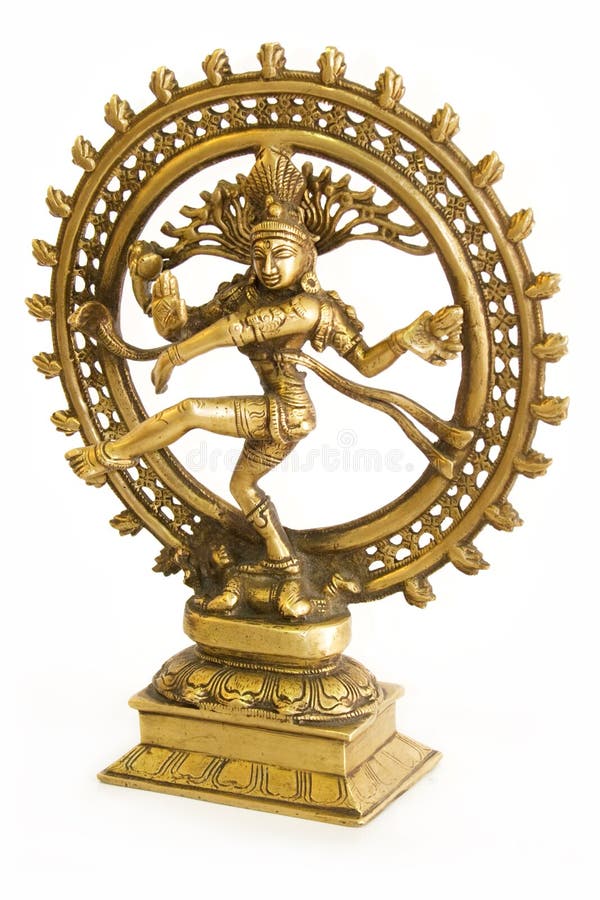 Un dieu indou Shiva photo stock. Image du bronze, indien - 4809862