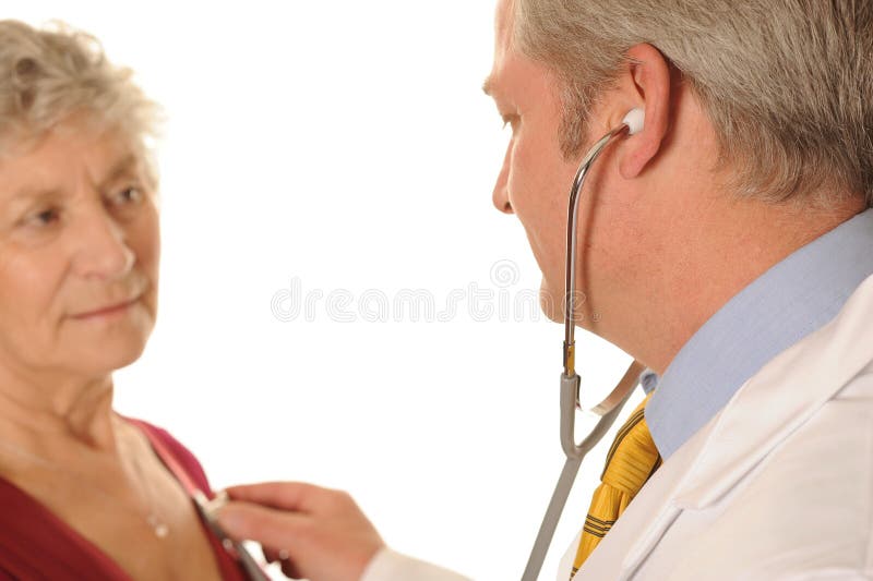 Un doctor con el paciente foto de archivo. Imagen de salud - 19003008