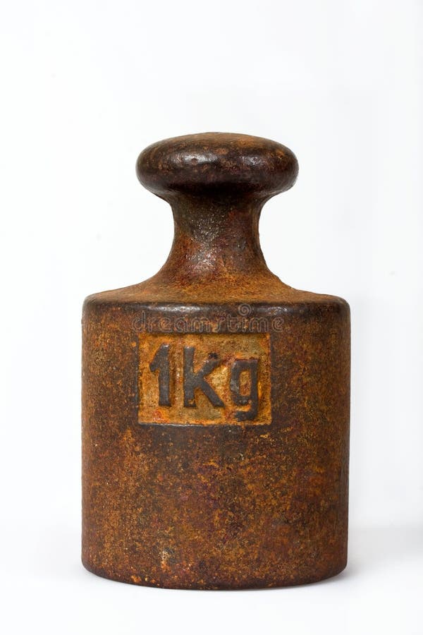 Un poids de kilogramme photo stock. Image du kilogramme - 5380528