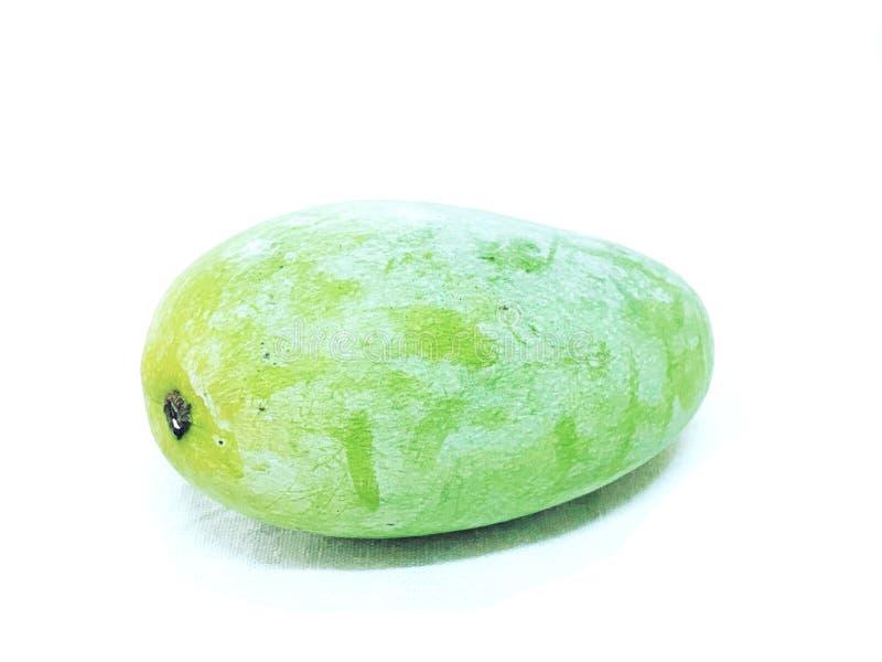 Un Mango Aislado Sobre Fondo Blanco Imagen de archivo - Imagen de ...