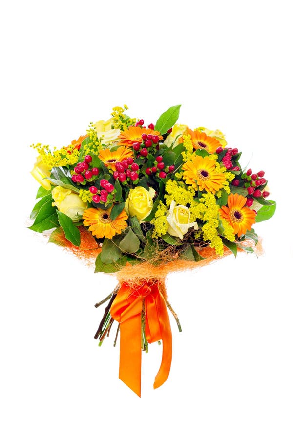 Manojo de flores foto de archivo. Imagen de regalo, pétalo - 112011844