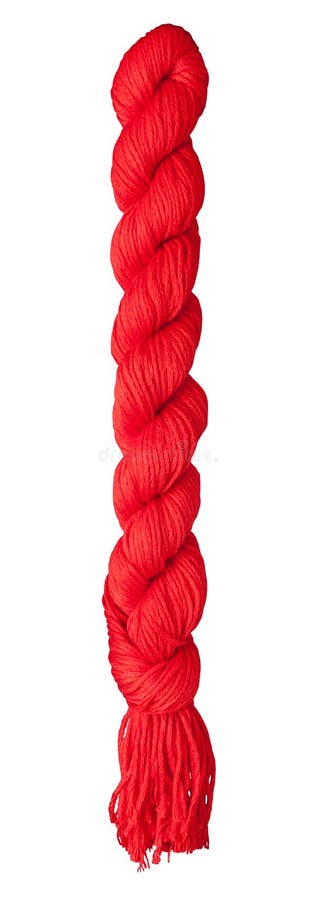 Un Manojo De Hilo De Coser Rojo Imagen de archivo - Imagen de rodillo ...