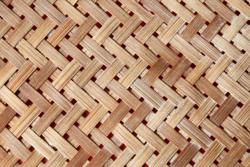 Un Material De Mimbre Tejido Amarillo Foto de archivo - Imagen de fondo ...