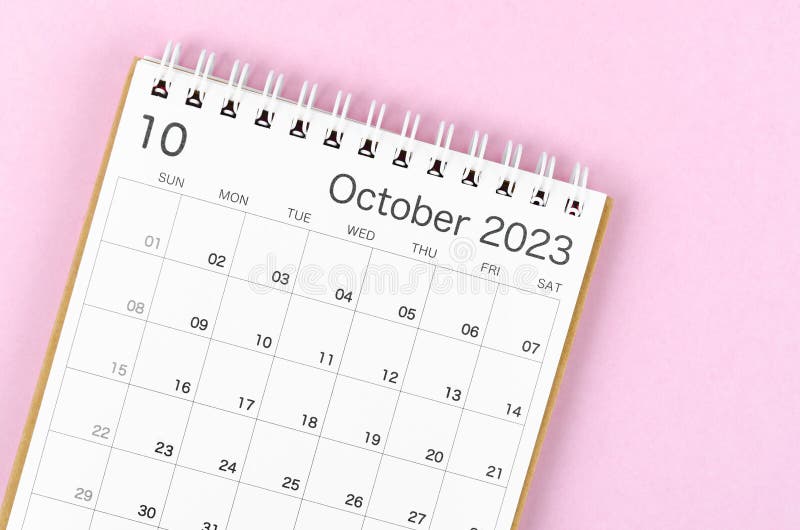Un Mostrador De Calendario De Octubre De 2023 Para Que El Organizador ... Un Mostrador De Calendario De Octubre De 2023 Para Que El Organizador ...