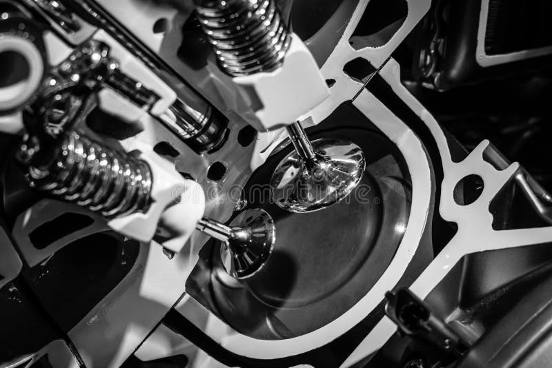 Section Transversale De Piston De Moteur Image stock - Image du ...