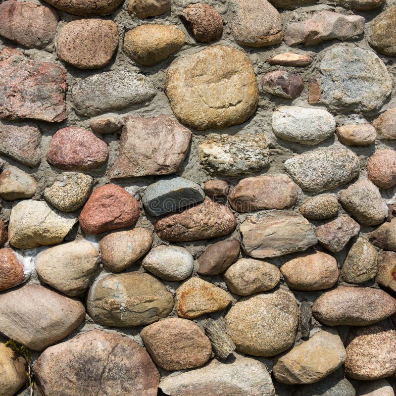 Un Mur En Pierre De Vieux Rocher Image stock - Image du gris, gravier ...