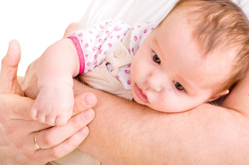 Un neonato fotografia stock. Immagine di felice, infanzia - 30739704