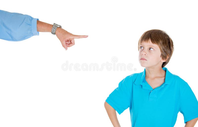 Un niño desafiante imagen de archivo. Imagen de madre - 35148849