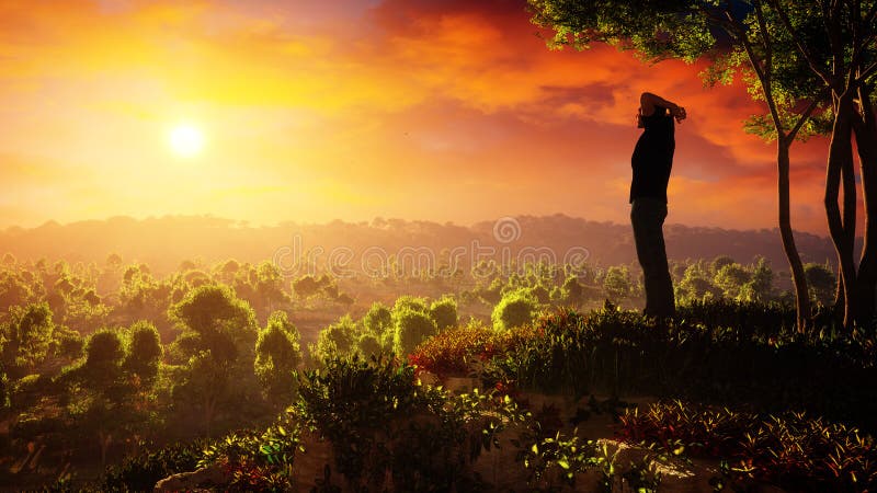 Un Nouveau Jour Des Hausses D'espoir Illustration Stock - Illustration ... Un Nouveau Jour Des Hausses D'espoir Illustration Stock - Illustration ...